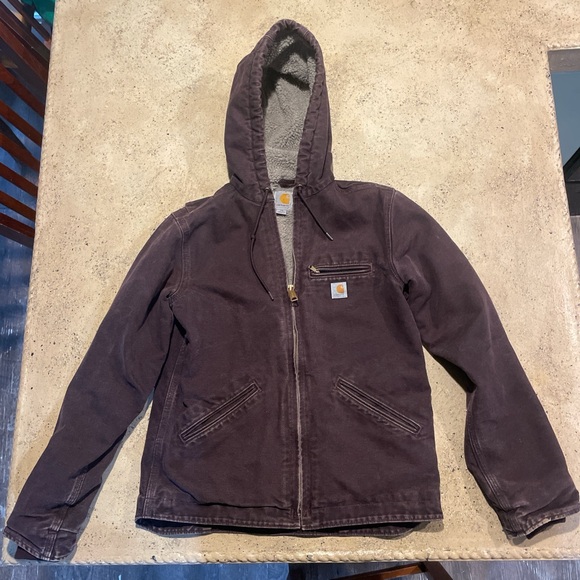 Carhartt | Jackets & Coats | Vintage Womens Carharrtt Jacket Xs Plum ...